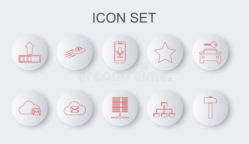 Set Line Hammer, Cloud Mail Server, Mobile Recording, Folder Tree ... Set Line Hammer, Cloud Mail Server, Mobile Recording, Folder Tree ...