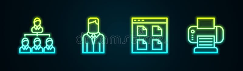 Neon Company Profile Stock Illustrations – 114 Neon Company Profile ...