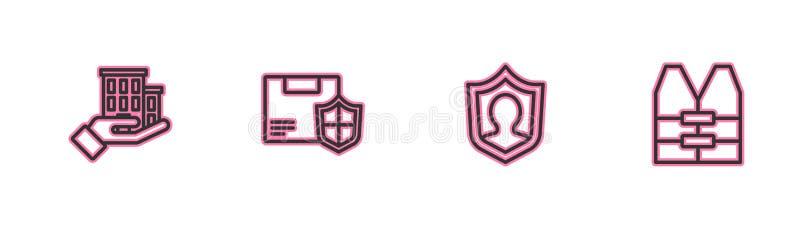 Set Line House Insurance, Life with Shield, Delivery Security and ...