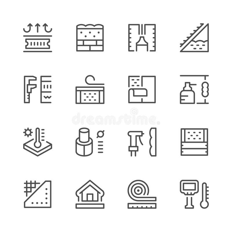 Attic Insulation stock illustration. Illustration of fiberglass - 12225905