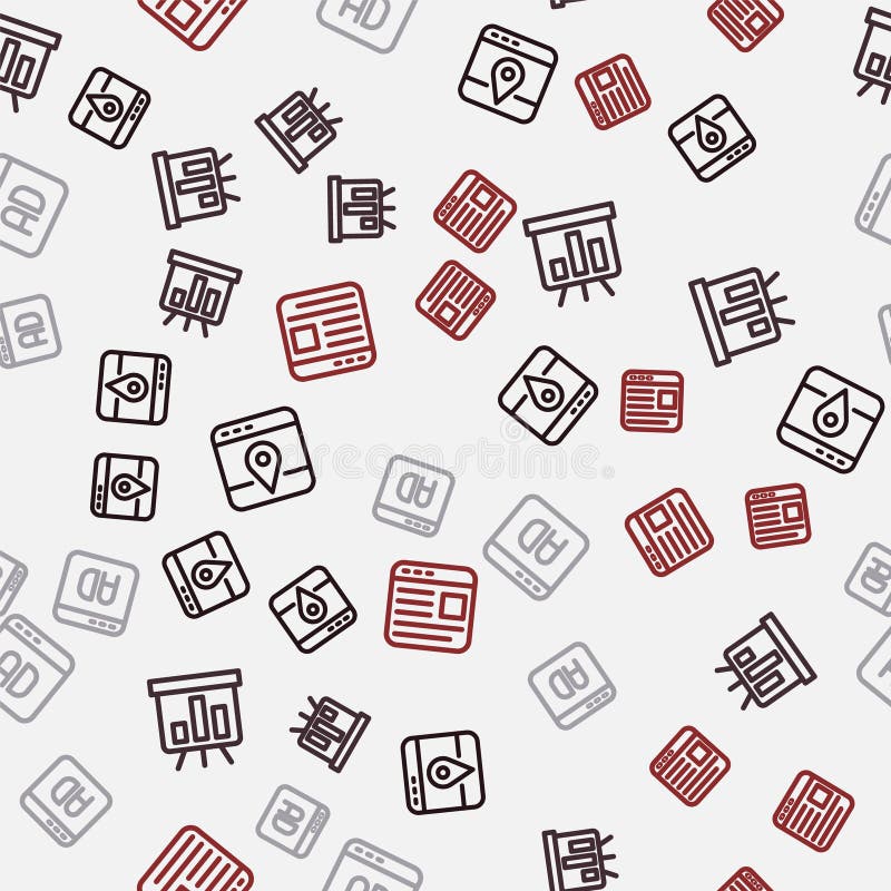 Set Line Infographic of City Map, Board with Chart, Advertising and on ...