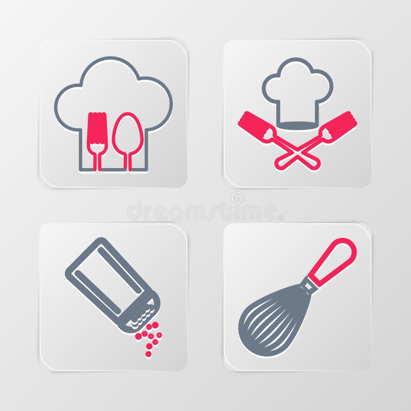 Chef Hat Fork Icon Vector Stock Photos - Free & Royalty-Free Stock ...