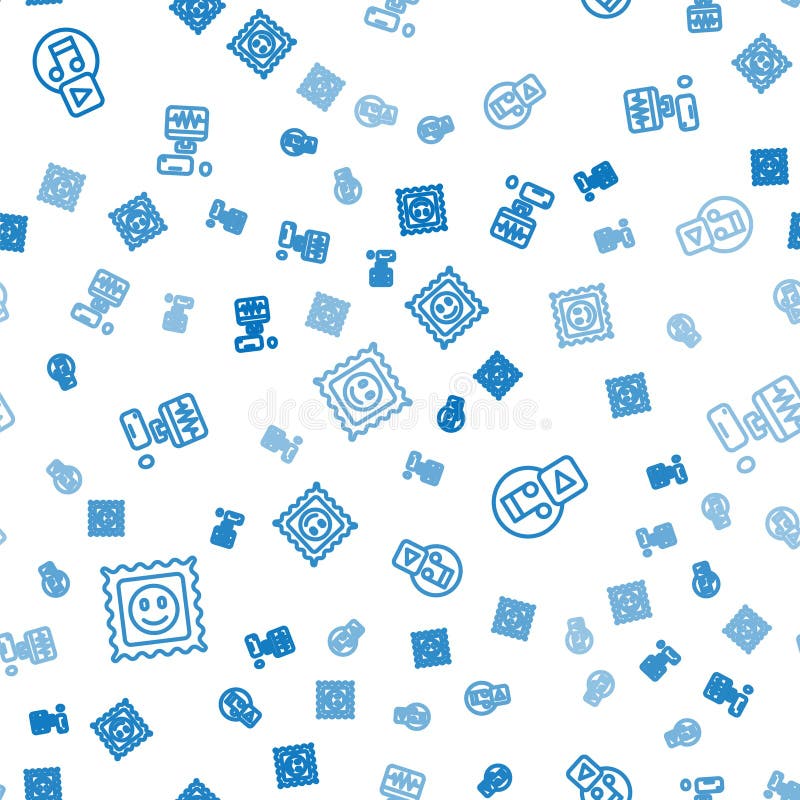 Set Line LSD Acid Mark, Play in Square and Music Recording Studio on ...