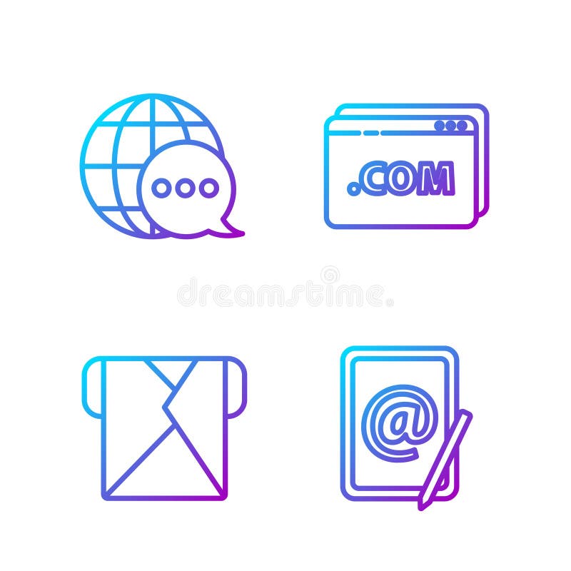 Bubble Website Design Template Stock Vector - Illustration of ...