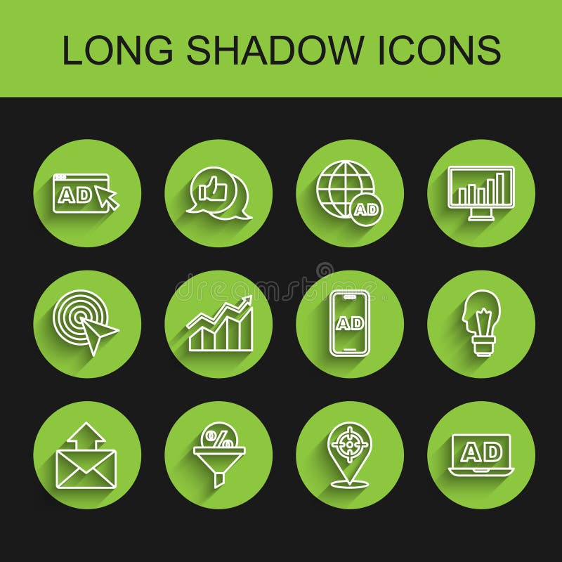 Set Line Mail and E-mail, Lead Management, Advertising, Target ...