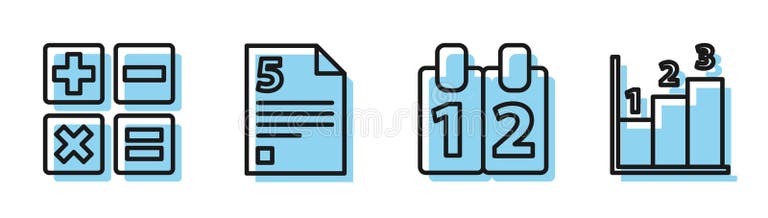 Set Line Mathematics Function Cosine, Feather and Inkwell, Infinity and ...