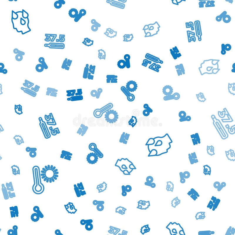 Set Line Meteorology Thermometer, High Human Body Temperature and ...