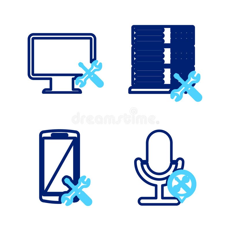 Microphone Database Stock Illustrations – 401 Microphone Database Stock ...