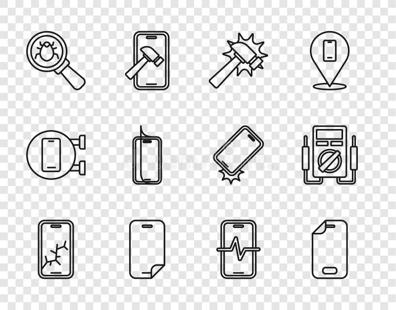 Mobile Multimeter Stock Illustrations – 658 Mobile Multimeter Stock Illustrations, Vectors ...