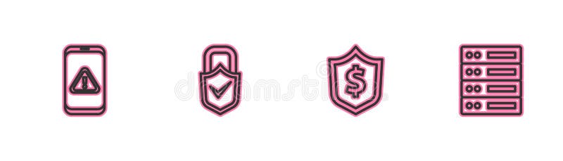 Check Server File Folder Icon, Outline Style Stock Vector ...