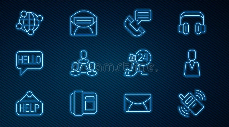 Set Line Mobile Phone, Employee, Telephone Conversation, Hierarchy ...