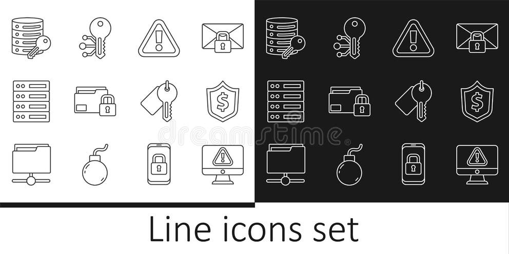 Hosting Security Exclamation Mark Triangle Stock Illustrations – 110 ...