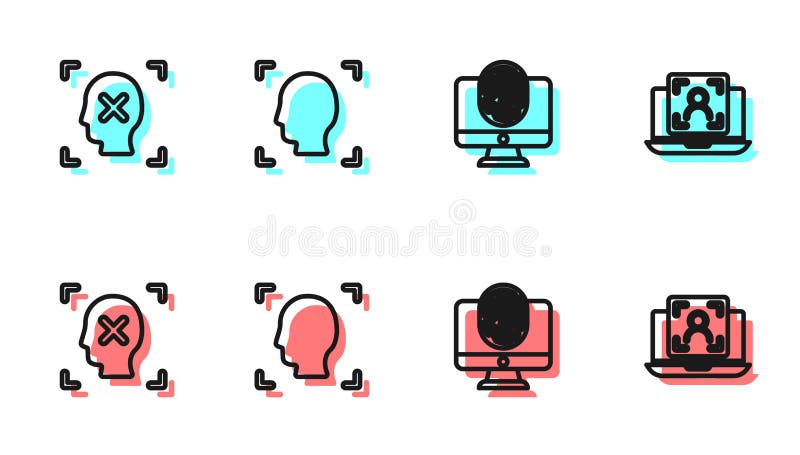 Set Line Monitor with Fingerprint, Rejection Face Recognition, Face and ... Set Line Monitor with Fingerprint, Rejection Face Recognition, Face and ...