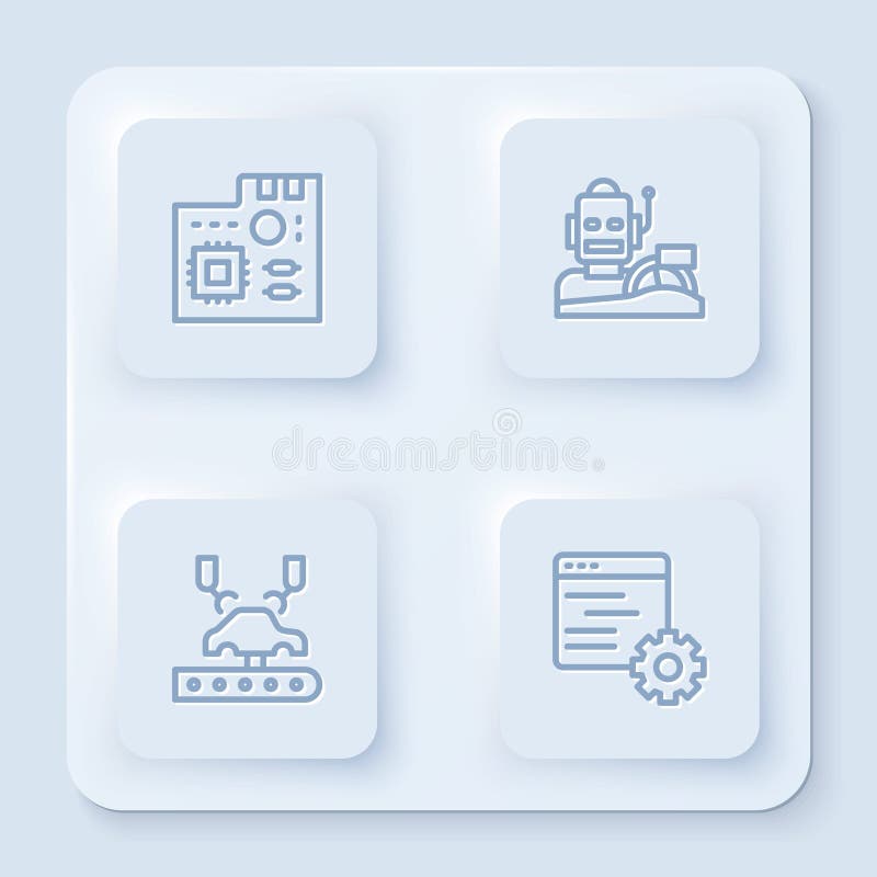 Set Line Motherboard Digital Chip, Robot Humanoid Driving Car, Robotic ... Set Line Motherboard Digital Chip, Robot Humanoid Driving Car, Robotic ...