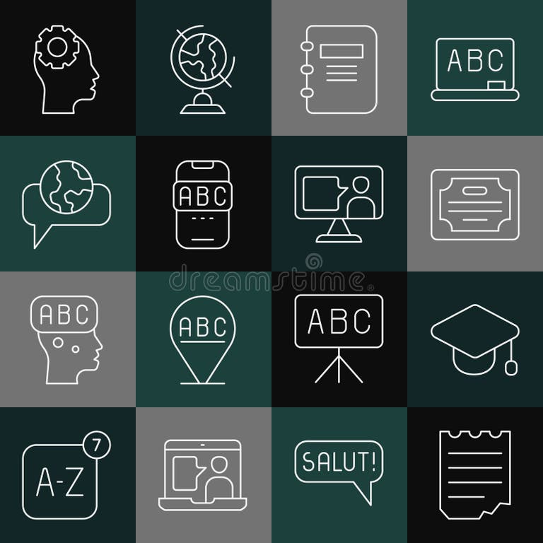 World Languages Certificate Stock Illustrations – 68 World Languages ...