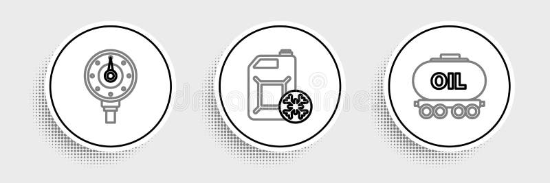 Set Line Oil Railway Cistern, Motor Gas Gauge and Antifreeze Canister ... Set Line Oil Railway Cistern, Motor Gas Gauge and Antifreeze Canister ...
