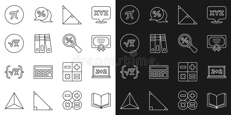 Set Line Open Book, Chalkboard, Certificate Template, Angle Bisector of ... Set Line Open Book, Chalkboard, Certificate Template, Angle Bisector of ...