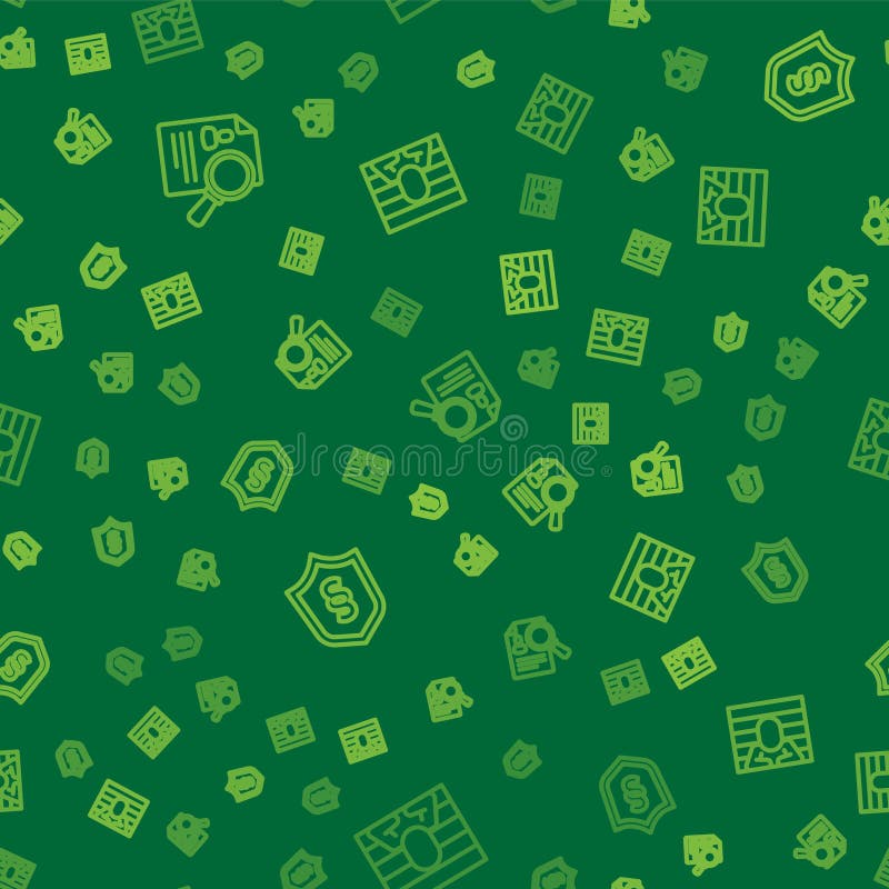 Set Line Paper Analysis Magnifying, Justice Law Shield and Prisoner on ...