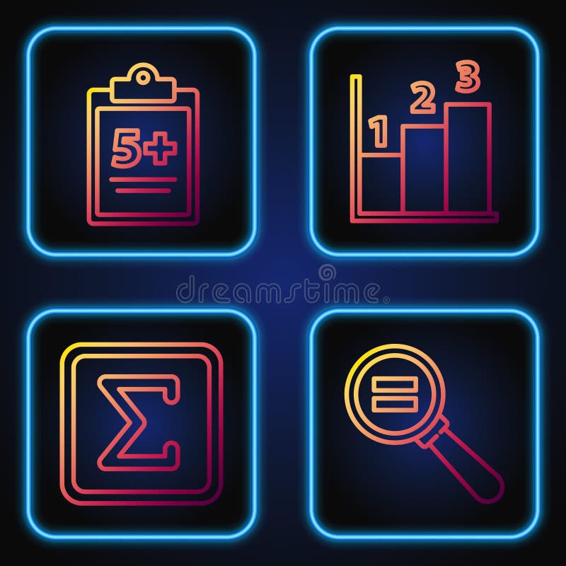 Set Line Paper Clip, Geometric Figure Square, Mathematics Function Sine ... Set Line Paper Clip, Geometric Figure Square, Mathematics Function Sine ...