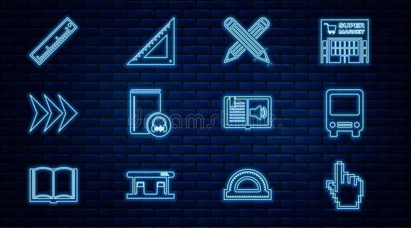 Set Line Pixel Hand Cursor, Bus, Crossed Pencil, Audio Book, Arrow ... Set Line Pixel Hand Cursor, Bus, Crossed Pencil, Audio Book, Arrow ...