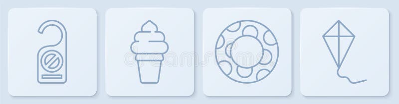 Do Not Disturb Rubber. Web Background Stock Vector - Illustration of ...