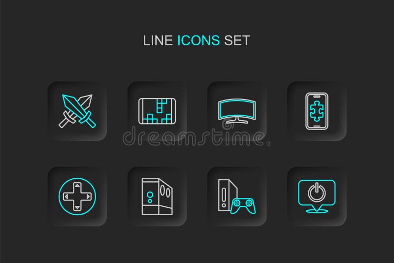 Gaming Monitor Stock Illustrations – 14,330 Gaming Monitor Stock Illustrations, Vectors ...