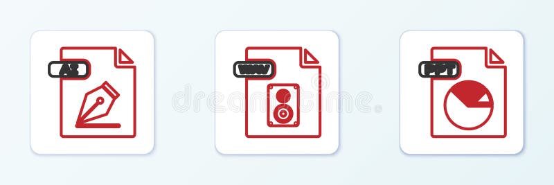 Set XML File Document, HTML, , PSD, SVG and PNG Icon. Vector Stock ... Set XML File Document, HTML, , PSD, SVG and PNG Icon. Vector Stock ...