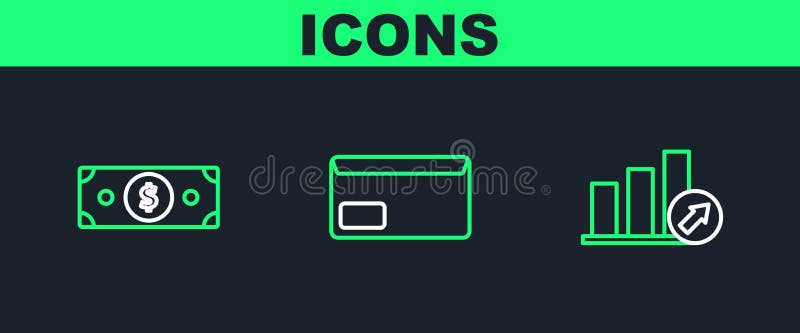 Set Line Presentation Financial with Graph, Schedule, Chart, Diagram ... Set Line Presentation Financial with Graph, Schedule, Chart, Diagram ...
