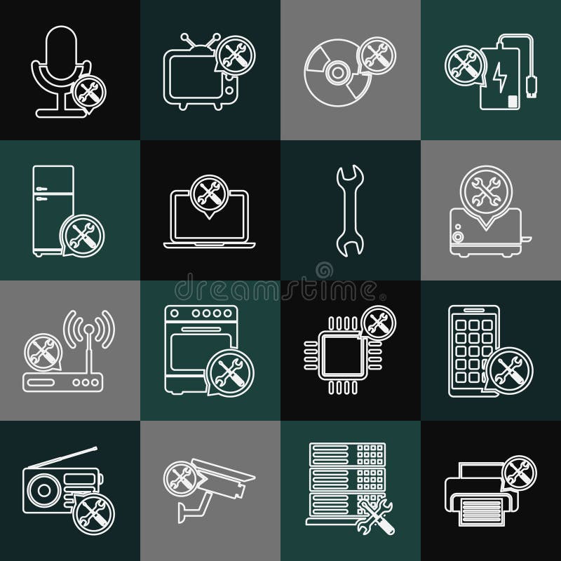 Printer Service Logo Design Vector Stock Vector - Illustration of ...