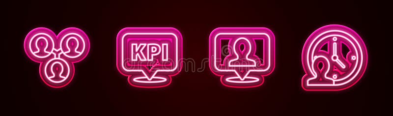 Set Line Project Team Base, Key Performance Indicator, Location with ...