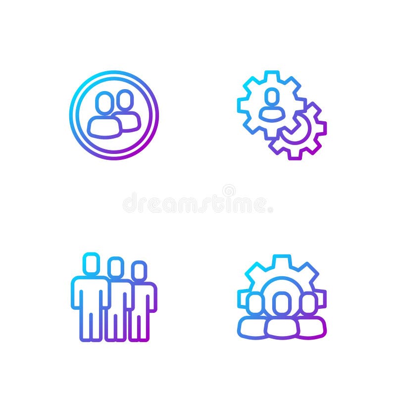 Project users icons stock vector. Illustration of symbol - 3222429