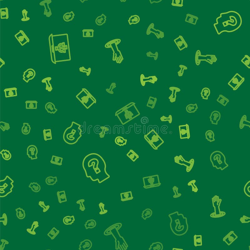 Set Line Psychologist Online, Head with Question Mark and Helping Hand ...