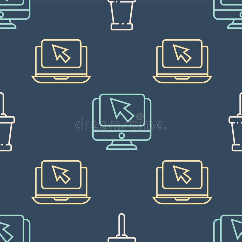 Set of Cursor. Computer Mouse Click Cursor Gray Arrow Icons Set and Loading Icons. Cursor Icon ...