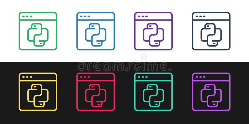 Coding Language Icon Black White Stock Illustrations 632 Coding