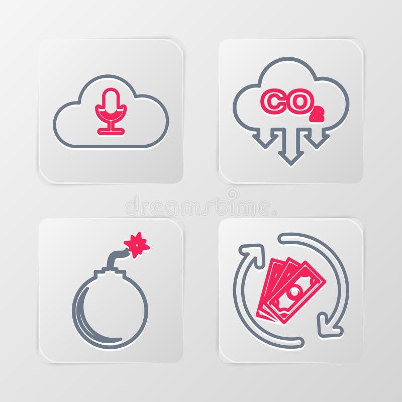 Set Line Refund Money, Bomb Ready To Explode, CO2 Emissions in Cloud ...