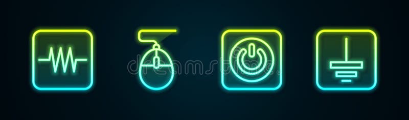Set Line Resistor in Electronic Circuit, Computer Mouse, Power Button ...