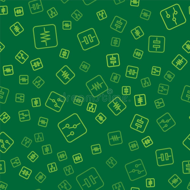 Set Line Resistor in Electronic Circuit, Switch and Electrolytic ...