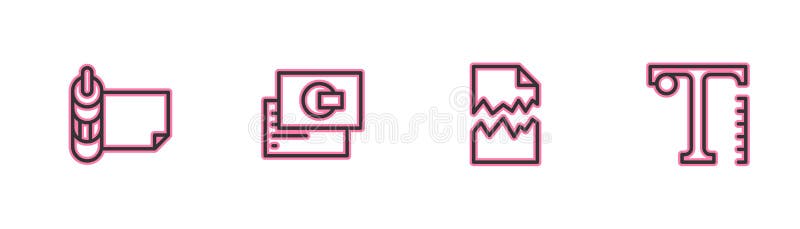 Paper Roll Font Stock Illustrations – 410 Paper Roll Font Stock ...