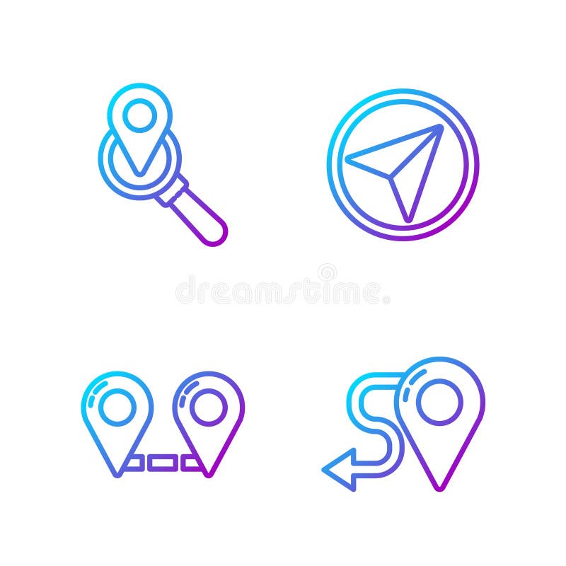 Set Line Route Location, Route Location, Search Location and ...