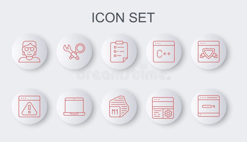 Set Line Search Engine, Browser with Exclamation Mark, Clipboard ... Set Line Search Engine, Browser with Exclamation Mark, Clipboard ...