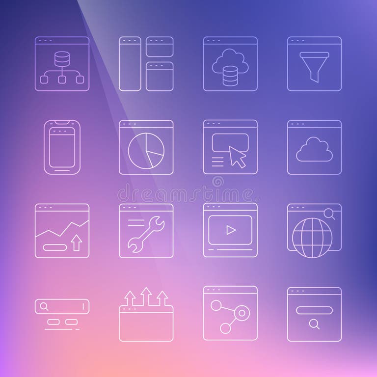 Set Line Search Engine, Cloud Technology Data Transfer, Graph Chart ... Set Line Search Engine, Cloud Technology Data Transfer, Graph Chart ...