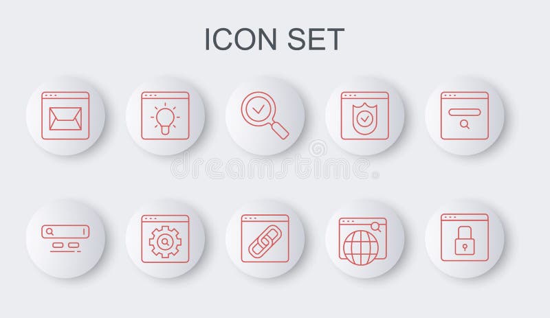 Set Line Secure Your Site with HTTPS, SSL, Search Engine, Magnifying ...