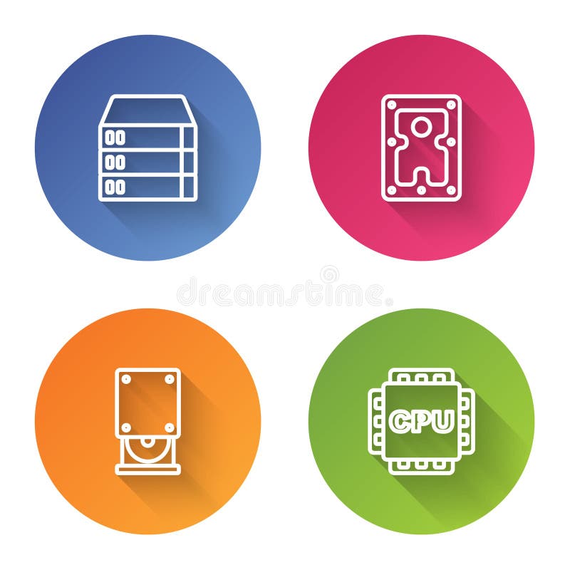 Set Line Server, Data, Web Hosting, Hard Disk Drive HDD, Optical Disc ... Set Line Server, Data, Web Hosting, Hard Disk Drive HDD, Optical Disc ...