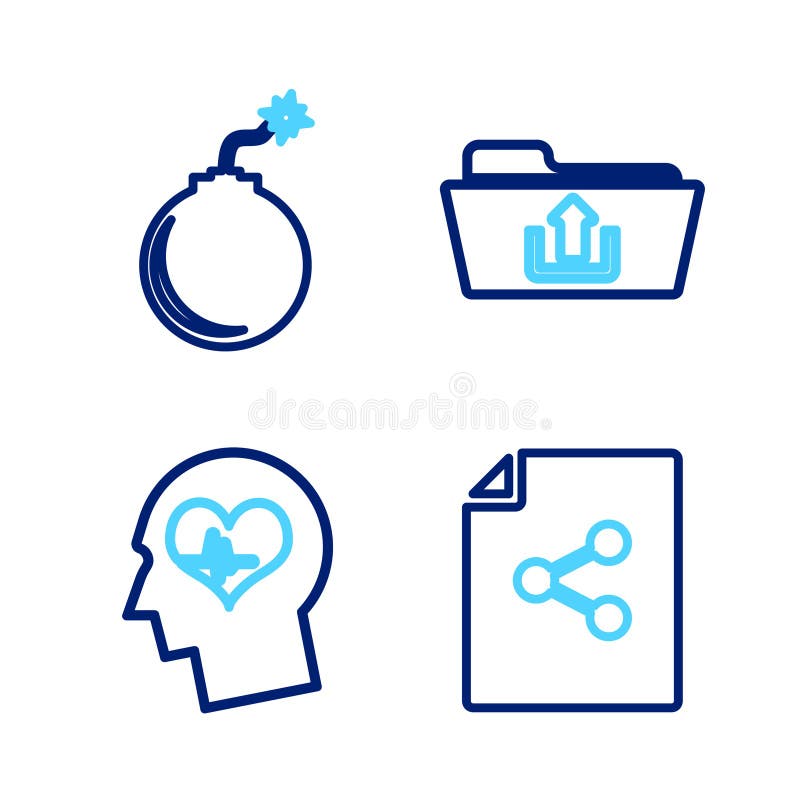 Set Line Share File, Head with Heartbeat, Folder Upload and Bomb Ready ...