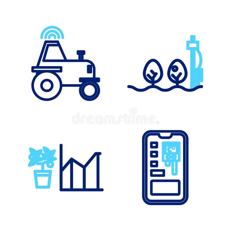 Set Line Smart Control Farming System, Flower Statistics, Standalone ...