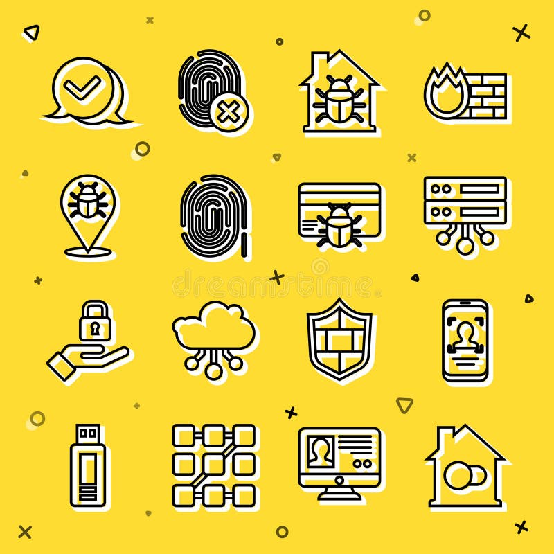 Web Hosting House of Digital Home Logo Design Vector Illustrations Stock Vector - Illustration ...