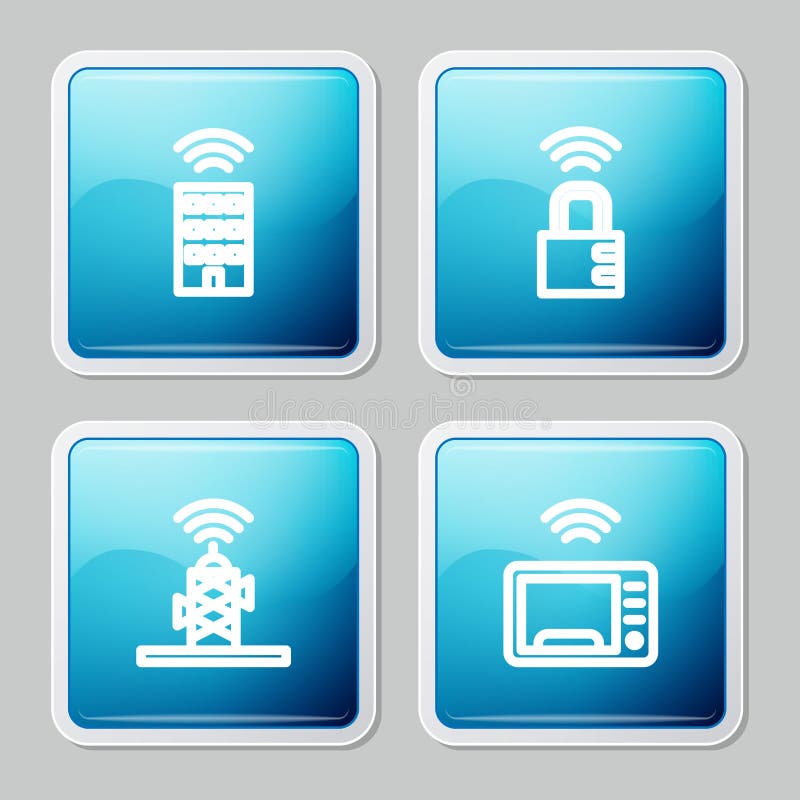 Set Line Smart Home with Wireless, Safe Combination Lock, Wireless ...