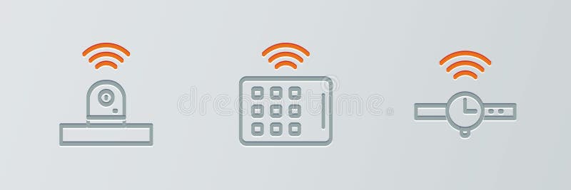 Smartwatch Security Concept Illustration Stock Illustration ...