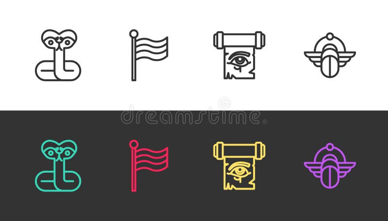 Horus Snake Stock Illustrations – 520 Horus Snake Stock Illustrations ...