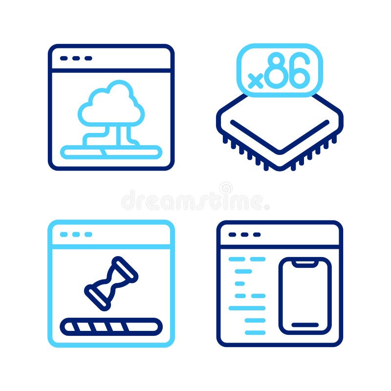 Cpu Loading Stock Illustrations – 201 Cpu Loading Stock Illustrations ...